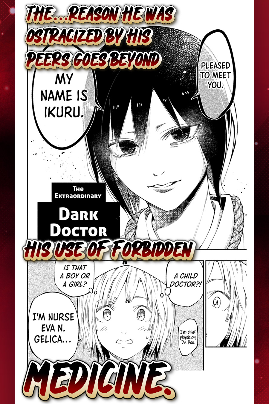 New series special：The Dark Doctor Ikuru